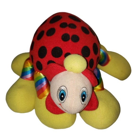 Jolly Toys | Toys | Vtg Jolly Toys 995 Plush Ladybug Chime Rattle Baby ...